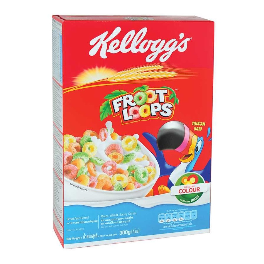 Ngũ Cốc Dinh Dưỡng Froot Loops Kellogg's 300g