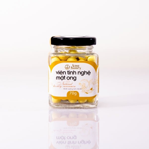 Viên Tinh Nghệ Mật Ong King Honey 70g