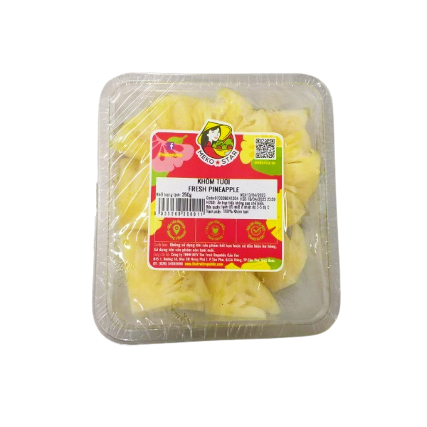 Thơm Cắt Khay Meko Star 250g