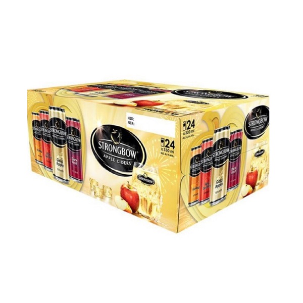 Thùng 24 Lon Nước Táo Lên Men Strongbow Mix Giá Tốt Tháng 12/2025