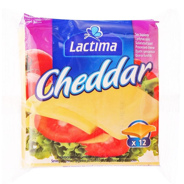 Phô Mai Cheddar Lát Lactima 200g