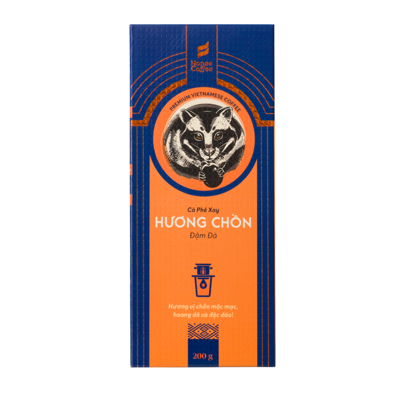 Cà Phê Xay Honee Coffee Hương Chồn Đậm Đà 200g