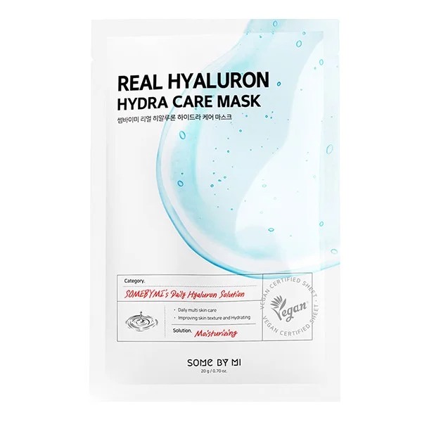 Mặt Nạ Some By Mi Dưỡng Da Cấp Nước Real Hyaluron Hydra Care Mask 20g