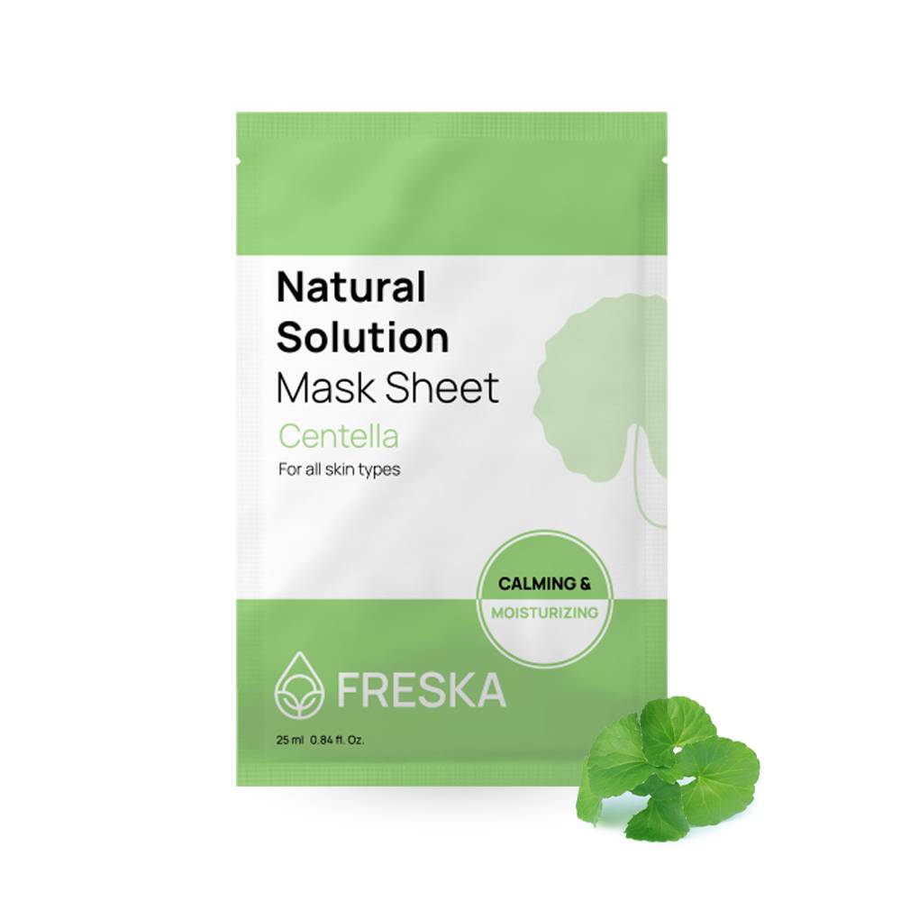 Mặt Nạ Freska Làm Dịu Da Chiết Xuất Rau Má Natural Care Solution Sheet ...