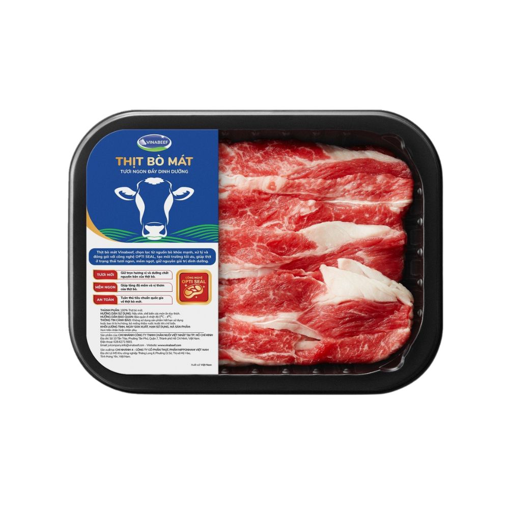 Nạm Bò Thái Lát Vinabeef 300g
