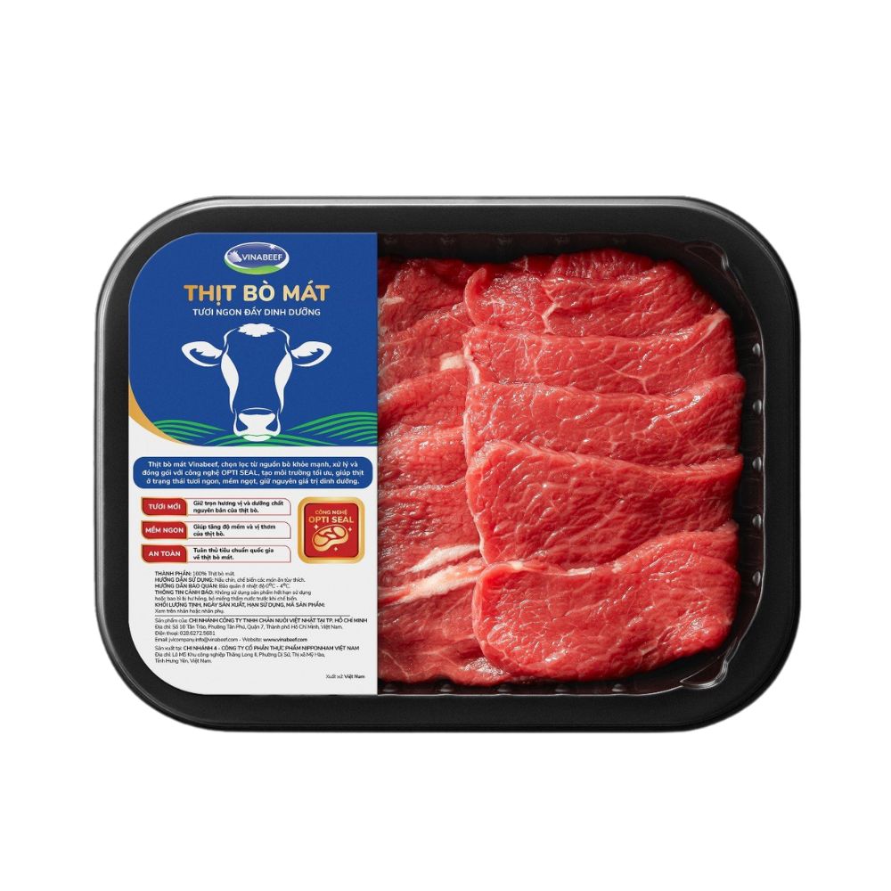 Thịt Thăn Bò Thái Lát Vinabeef 300g