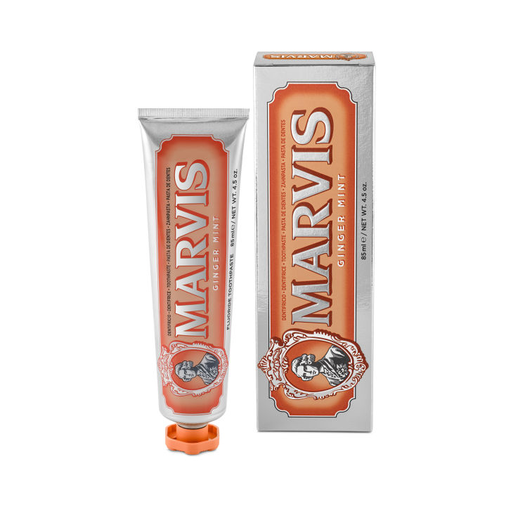 Kem Đánh Răng Marvis Hương Gừng Và Bạc Hà Ginger Mint 85ml