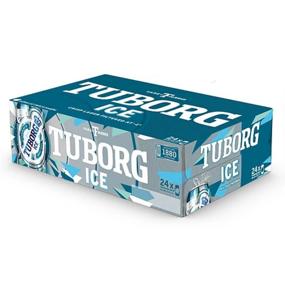 Thùng 24 Lon Bia Tuborg Ice Lon 330ml Giá Tốt Tháng 8/2025