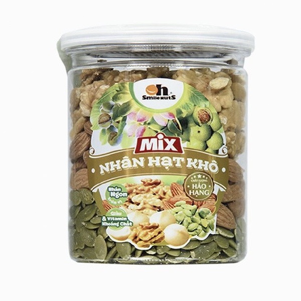 Nhân Hạt Khô Mix Oh Smile Nuts 255g