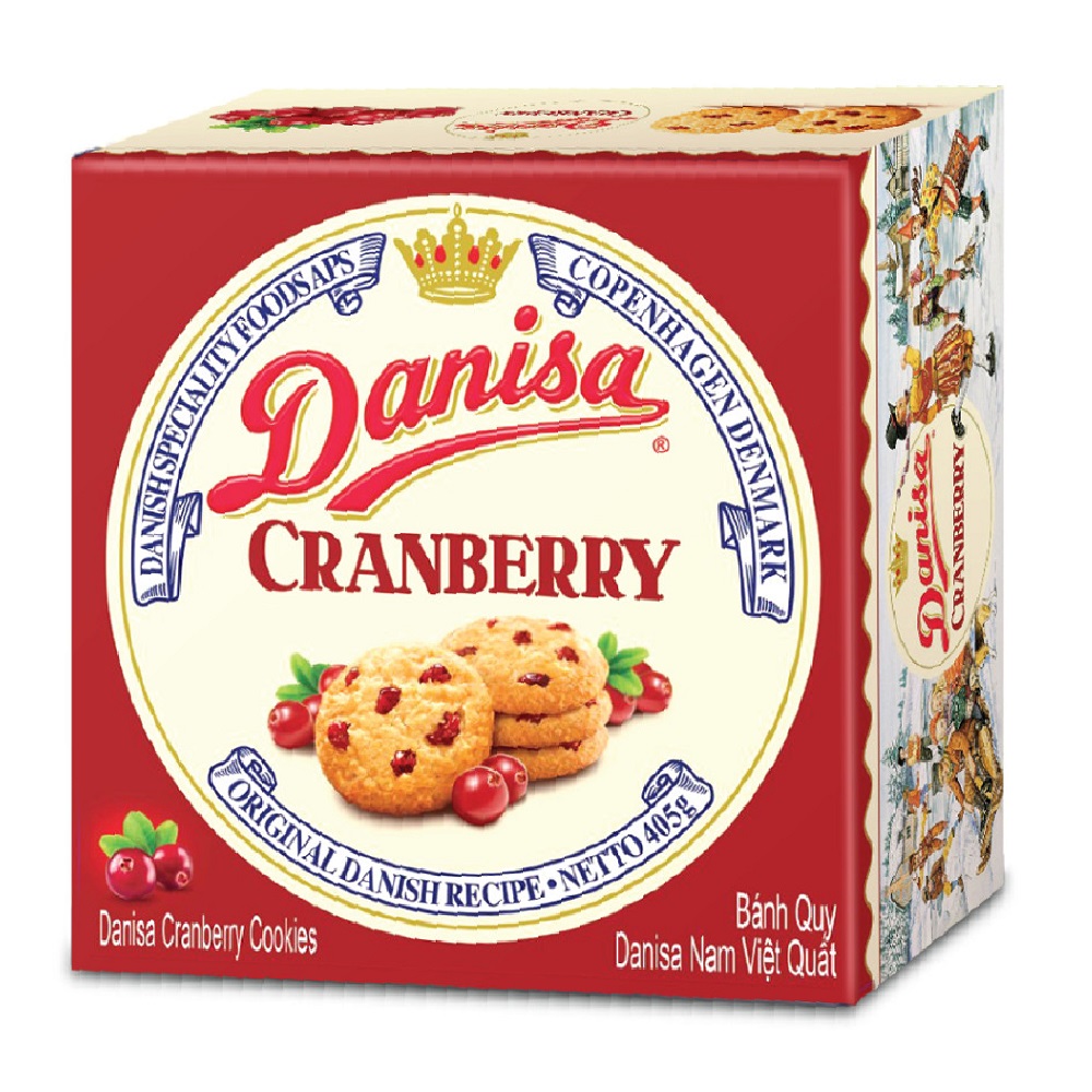 Bánh Quy Danisa Vị Nam Việt Quất 405g