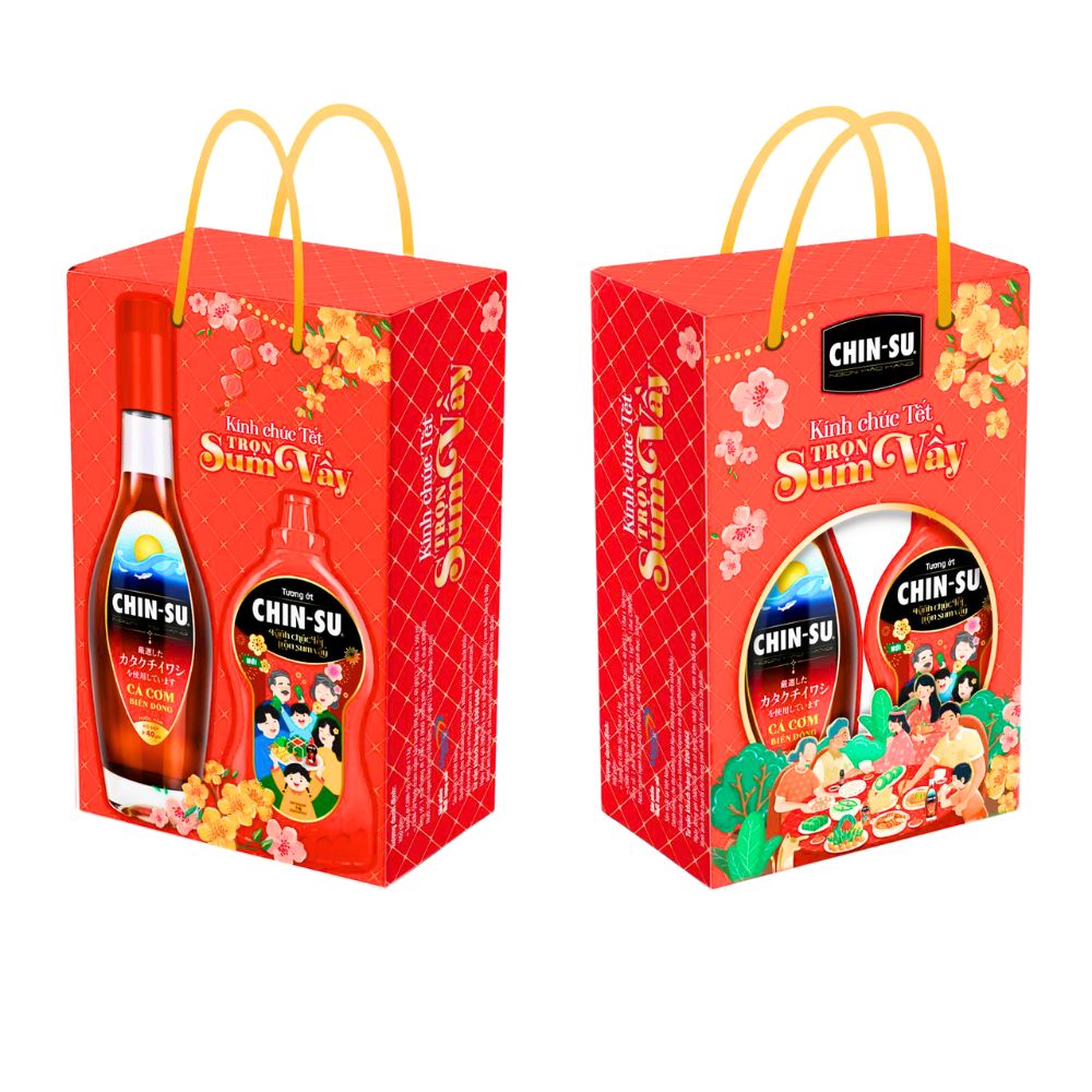 Hộp Quà CHIN-SU Kính Chúc Tết Trọn Sum Vầy