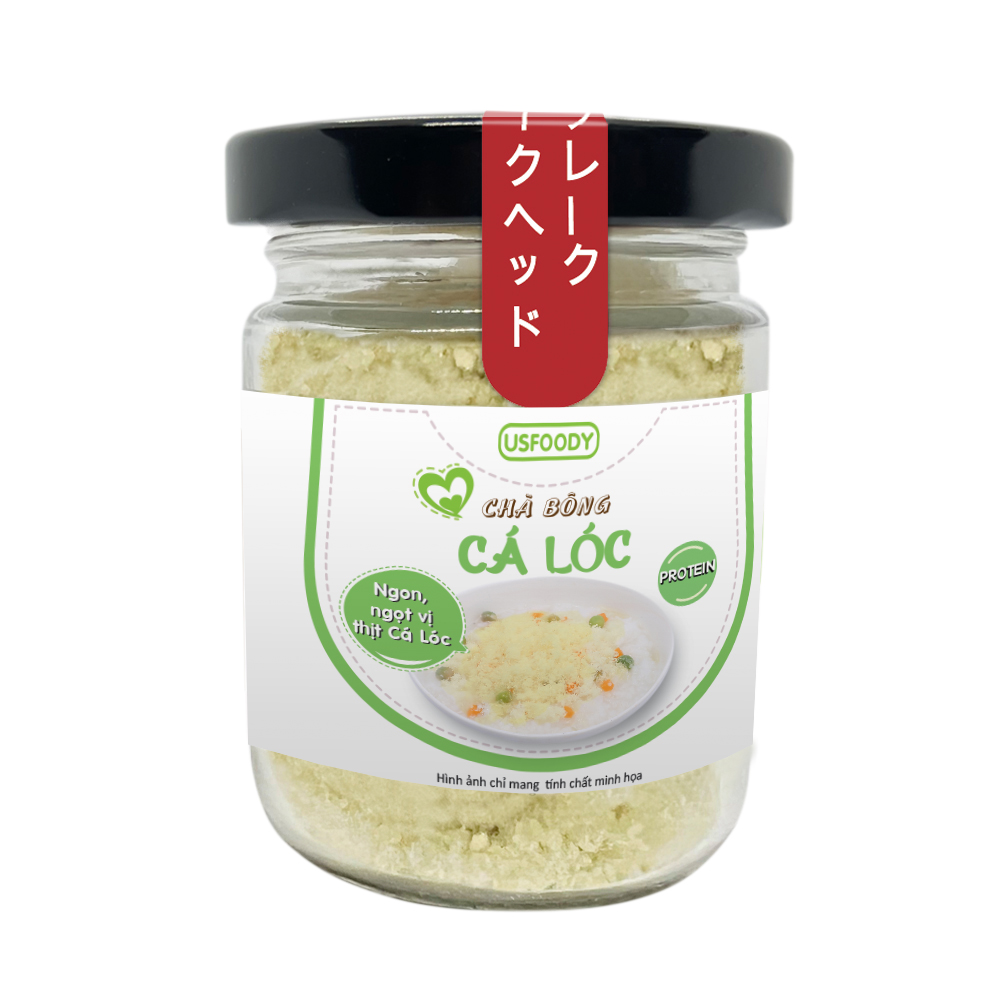 Chà Bông US Foody Cá Lóc 20g