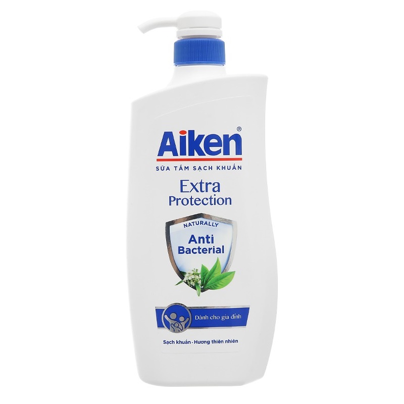 Sữa Tắm Sạch Khuẩn Aiken Extra Protection 850g