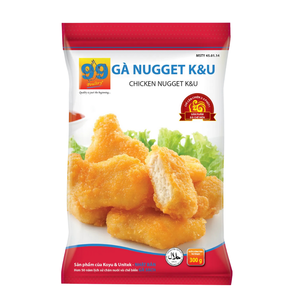 Gà Nugget 99 Poultry 300g