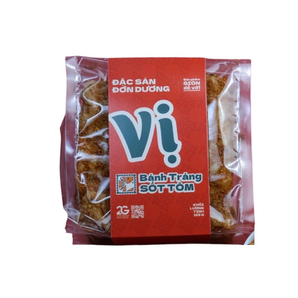 Bánh Tráng Sốt Tôm Vị 125g Giá Tốt Tháng 3/2025