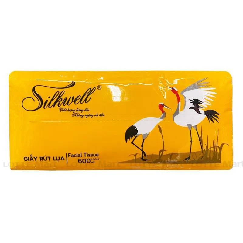 Khăn giấy rút đa năng, khăn giấy lau tay Silkwell 200 tờ 3 lớp giá tốt ...