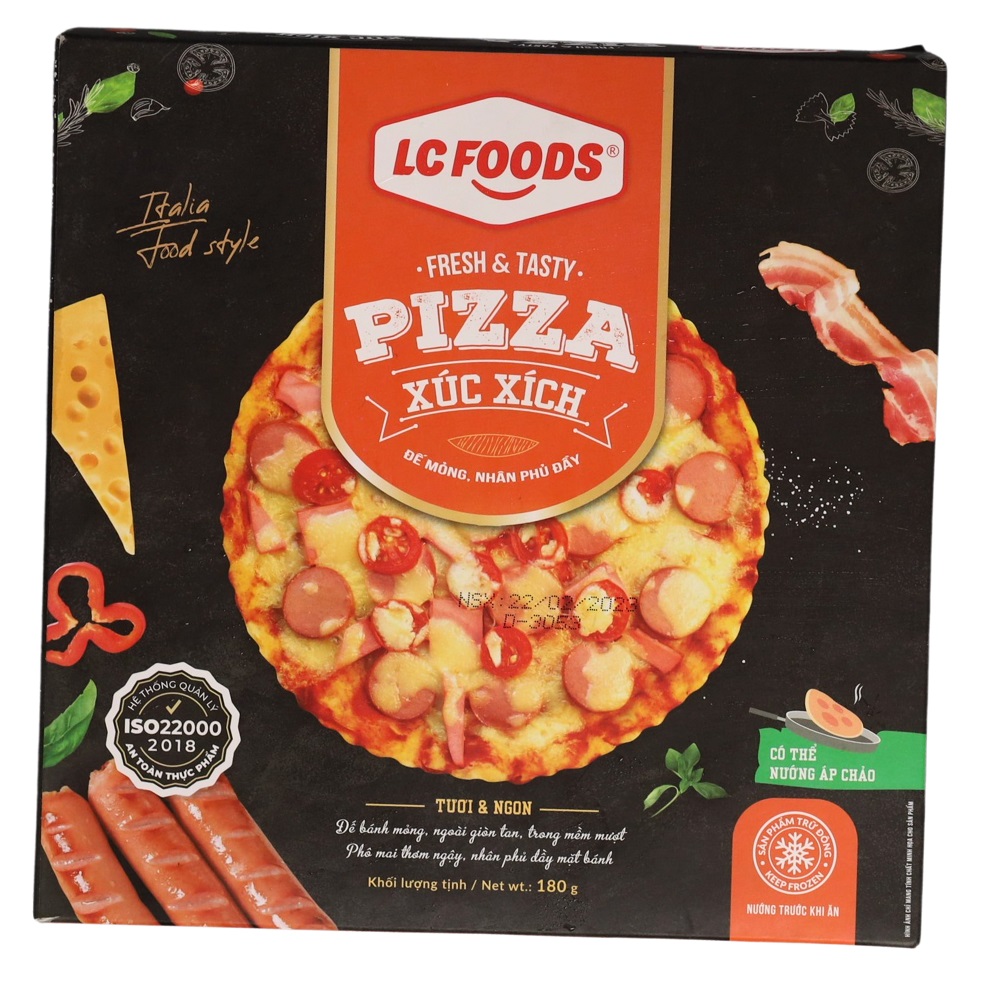 Pizza Xúc Xích LC Foods 140g
