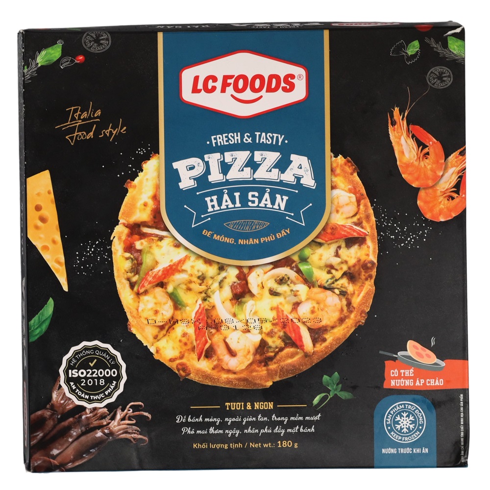 Pizza Hải Sản LC Foods 140g