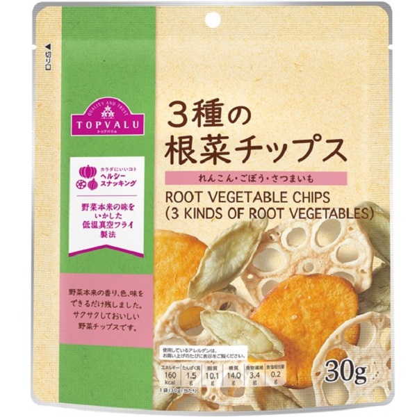 Hỗn Hợp Chiên Topvalu 3 Loại Rau Củ 30g