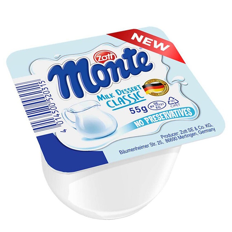 [GIÁ TỐT] Lốc 4 Hộp Váng Sữa Monte Vị Classic 4 x 55g - AEONESHOP