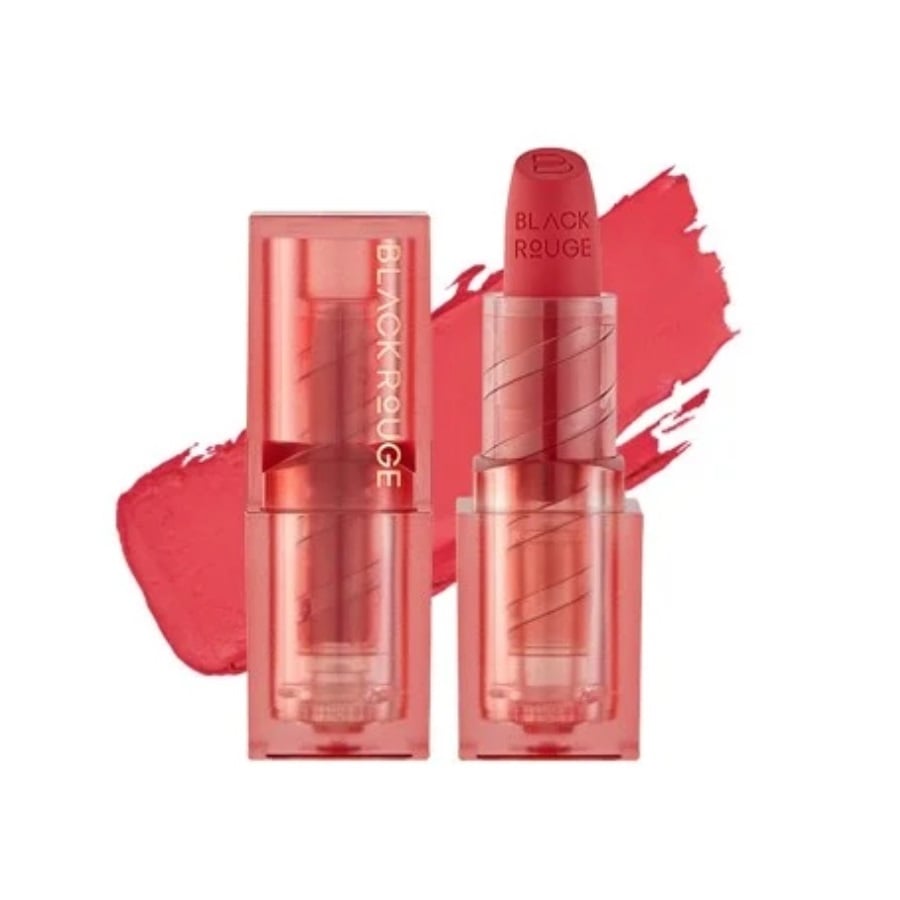 Son Thỏi Black Rouge Wearable Velvet Màu Hồng MLBB WL02 4.4g