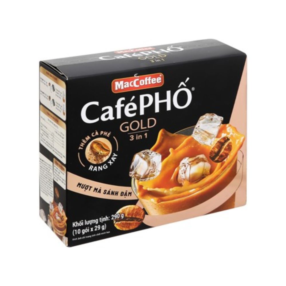 Café Phố Maccoffee Gold 10 x 29g