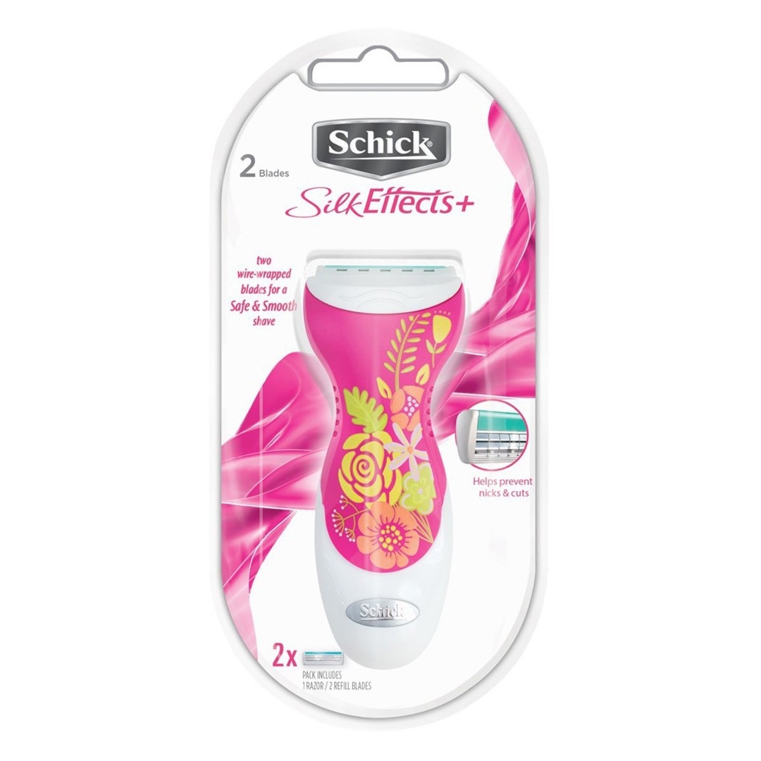 Dao Cạo Nữ Schick Silk Effects 2S 1 Cán Hai Lưỡi 1 Cây