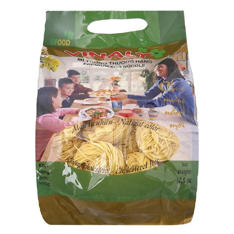 Mì Trứng Thượng Hạng Vinaly 500g