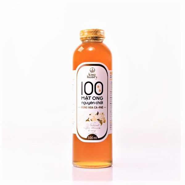 Mật Ong King Honey Nguyên Chất Rừng Hoa Cà Phê 500ml