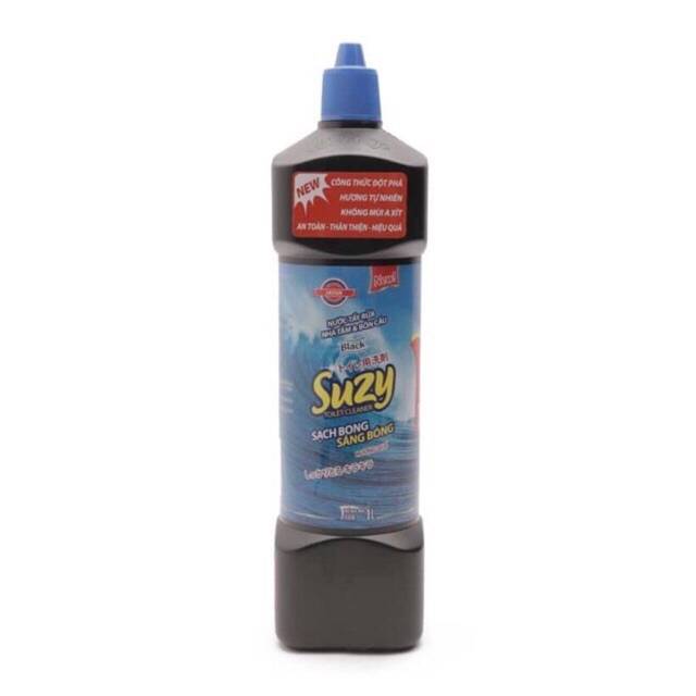 Nước Tẩy Rửa Nhà Tắm Và Bồn Cầu Suzy Chai Đen 1L