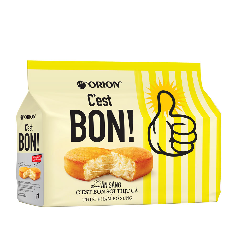 Bánh Ăn Sáng C'est Bon Sợi Thịt Gà Gói 136g Giá Tốt Tháng 10/2025
