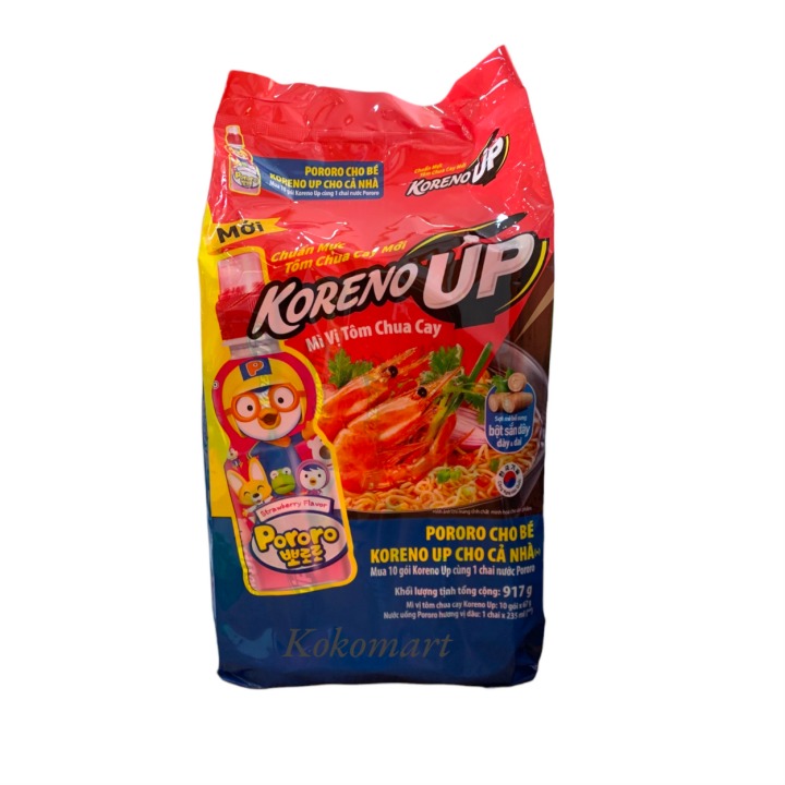 Mua Koreno Lốc 10 Mì Up Vị Tôm Chua Cay | AEONESHOP