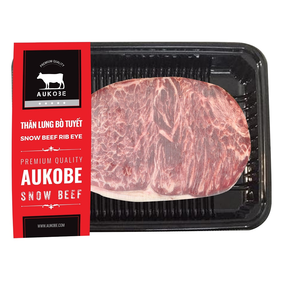 Thịt Thăn Lưng Bò Tuyết Aukobe 250g