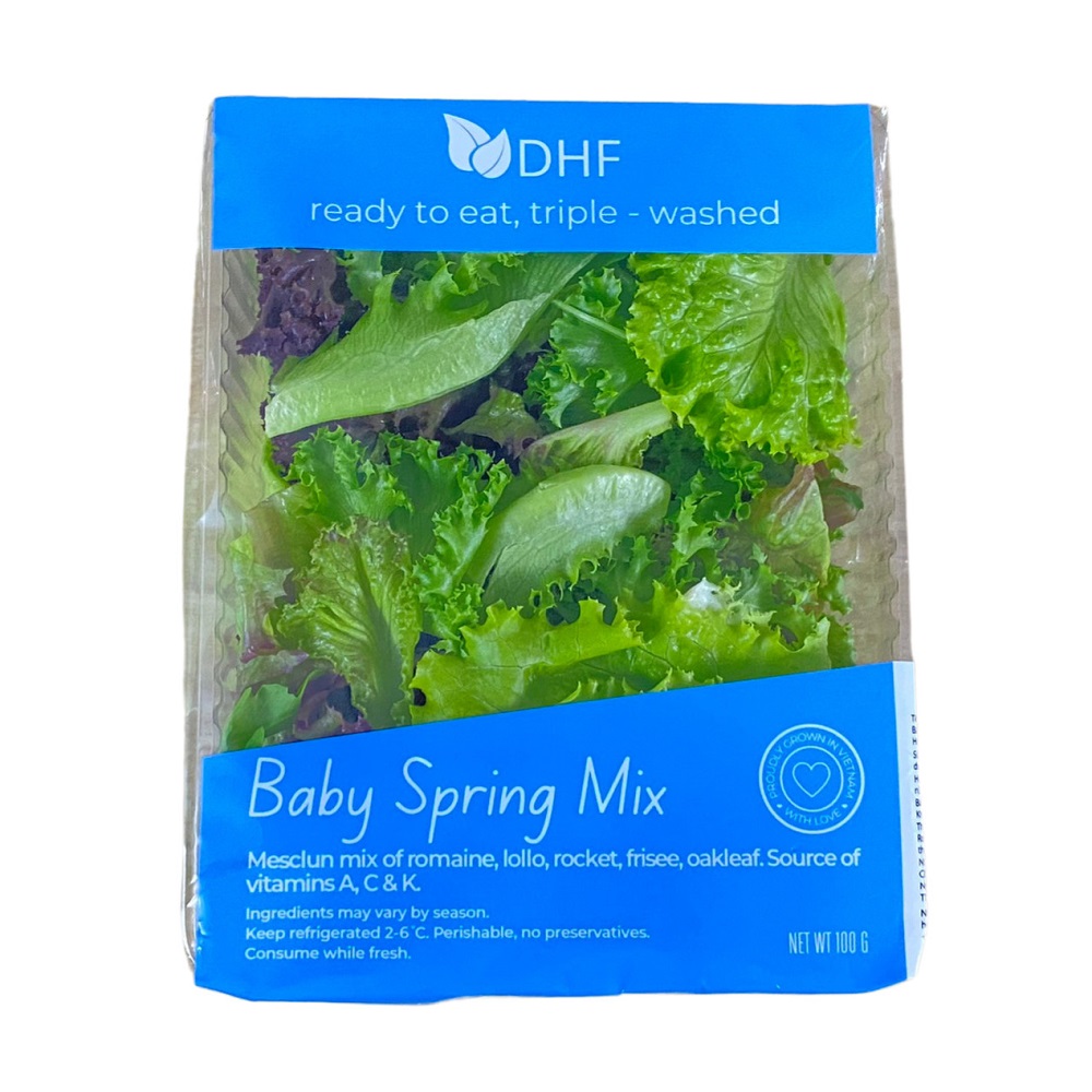Xà Lách Hỗn Hợp Loại Baby Spring Mix DHF 100g