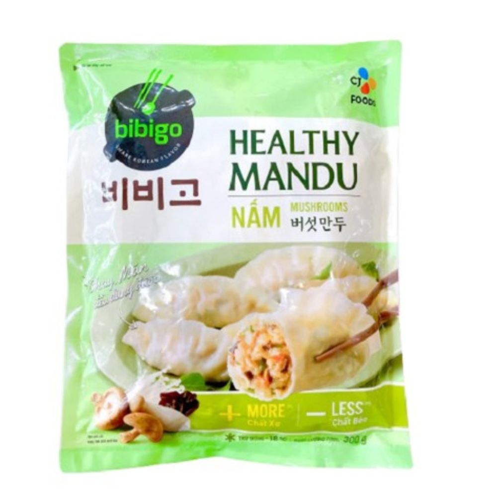Bánh Mandu Healthy Nhân Nấm CJ Foods 300g
