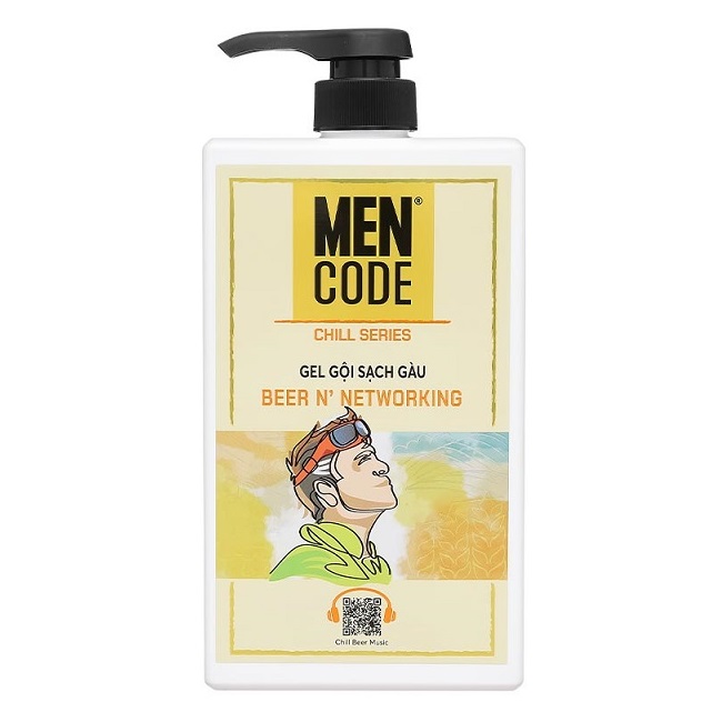 Gel Gội Men Code Sạch Gàu Beer N` Networking 630ml