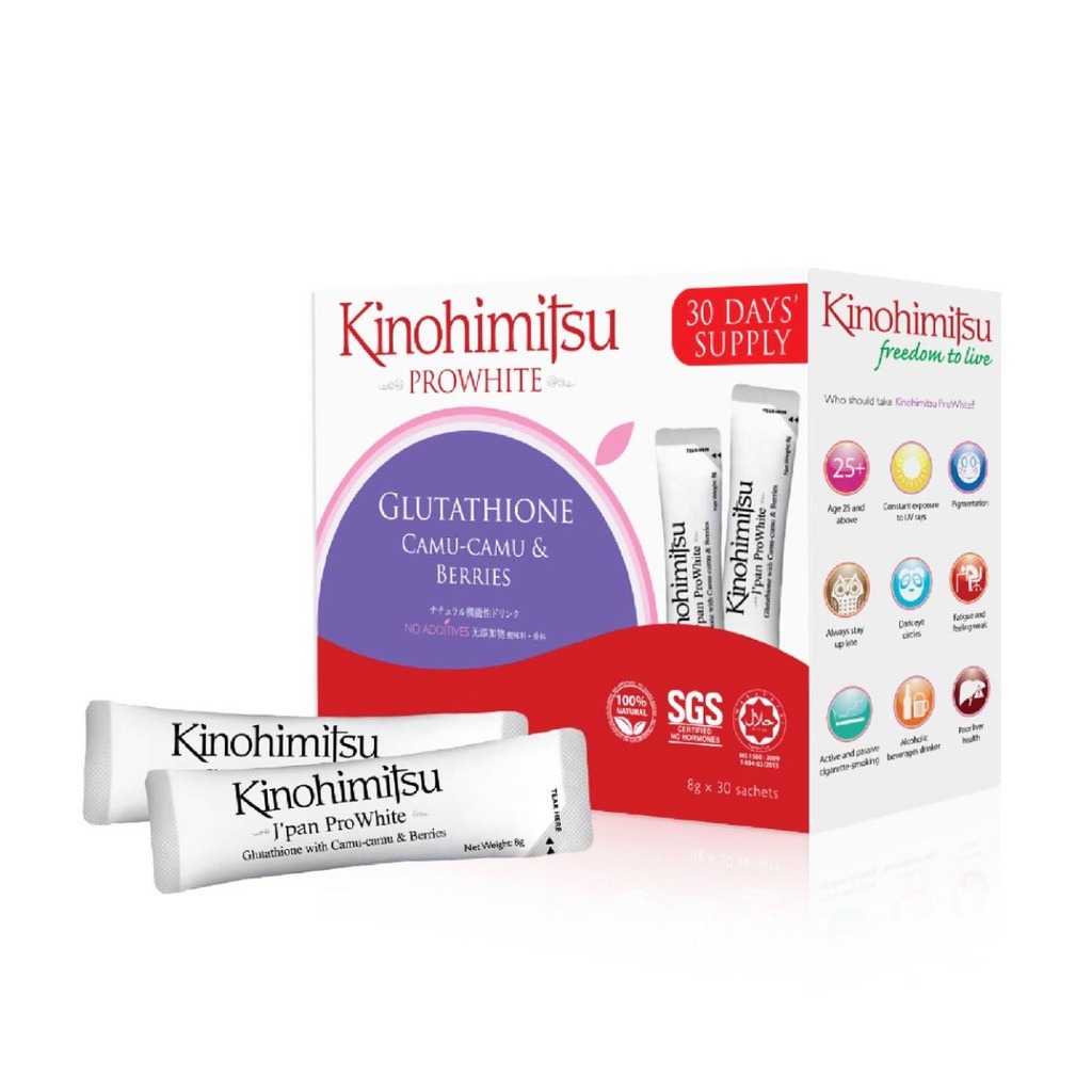 Thực Phẩm Bảo Vệ Sức Khỏe Kinohimitsu Prowhite 30 Gói