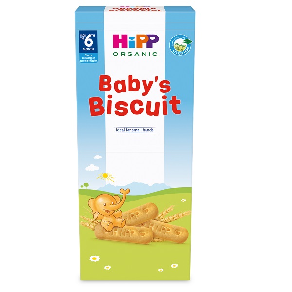 Bánh Quy Hipp Organic Baby's Biscuit 180g