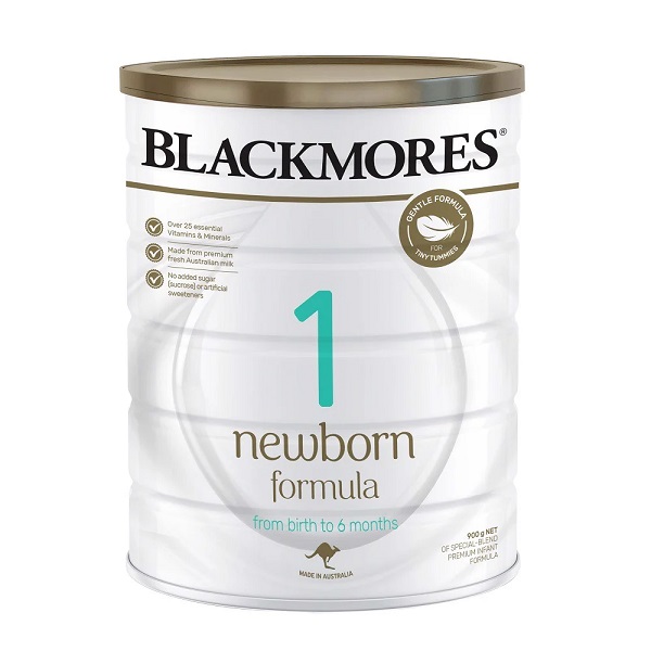 Sữa Bột Blackmores Newborn Formula Số 1 Cho Bé 0-6 Tháng 900g