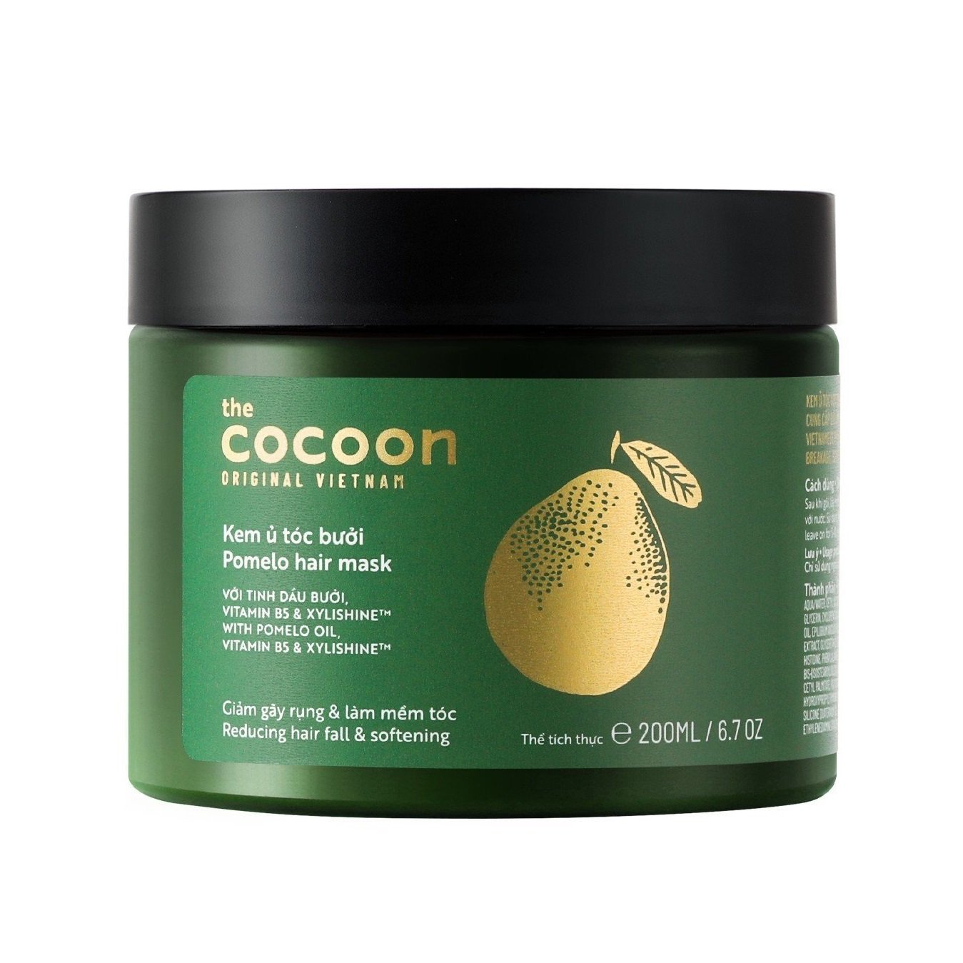 Kem Ủ Tóc Cocoon Bưởi Pomelo Hair Mask 200ml