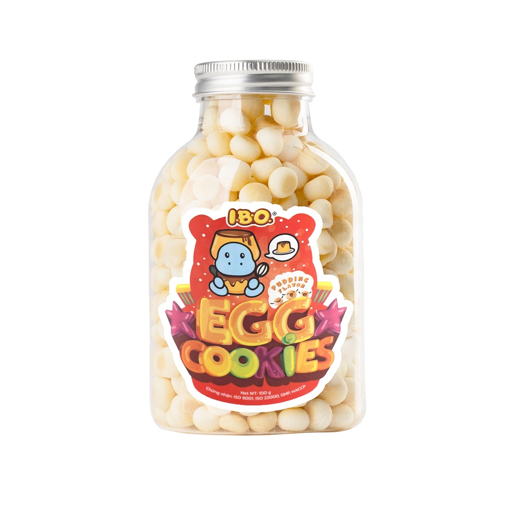 Bánh Trứng Mini I.B.O Hương Vị Pudding 100g