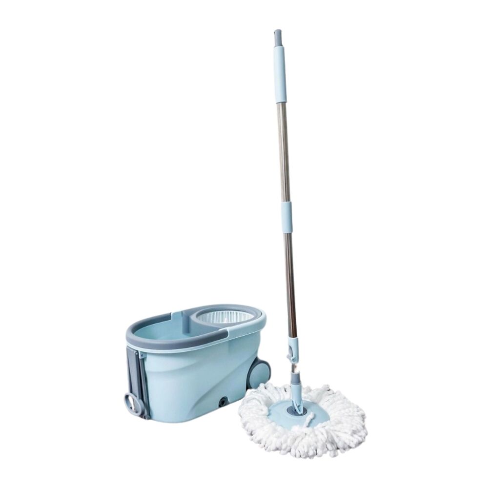 Bộ Cây Lau Nhà Xoay LocknLock ETM971 Sweepy 7L Màu Xanh