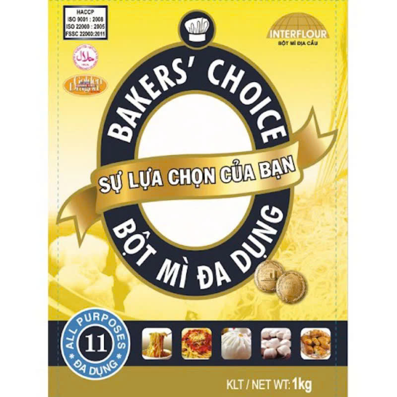 Bột Mì Số 11 Bakers’ Choice 1Kg