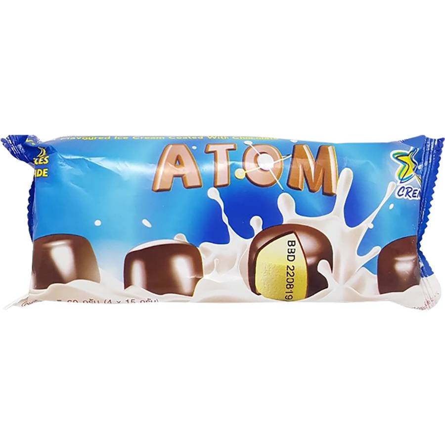 Kem Viên Vị Vani Và Sô Cô La Atom 44g