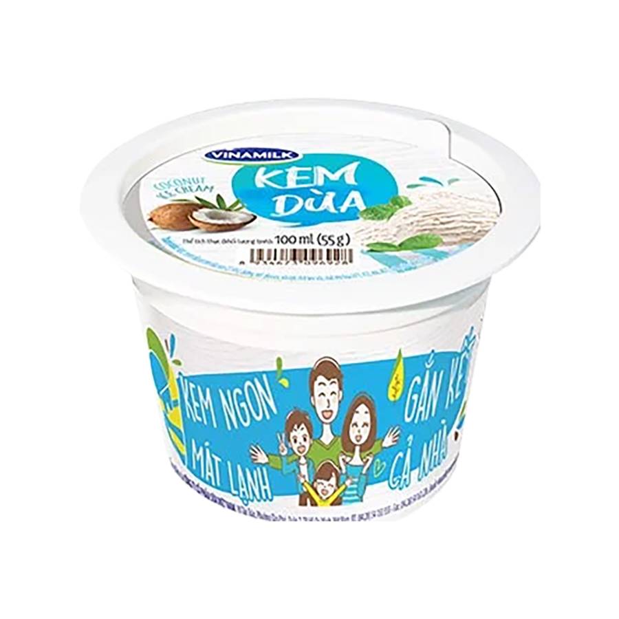 Kem Ly Vị Dừa Vinamilk 100ml
