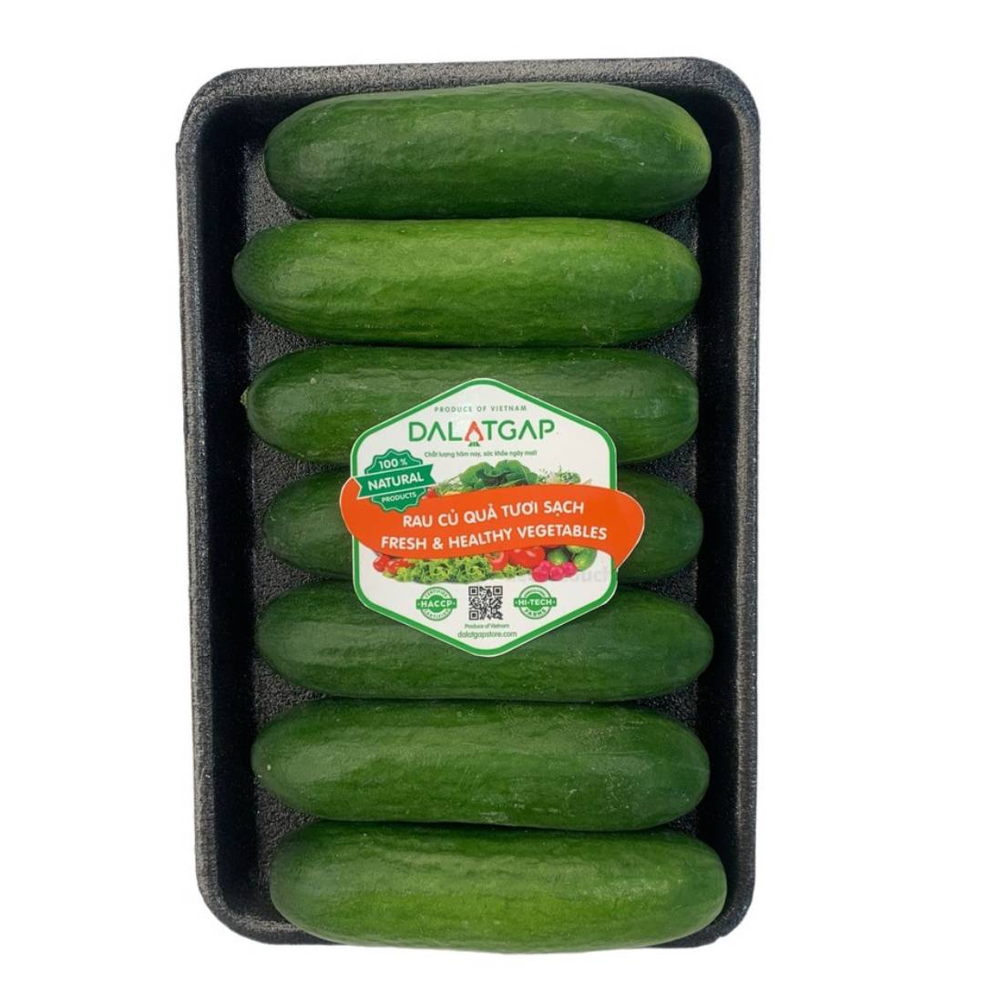 Dưa Leo Baby Giống Hà Lan Đà Lạt GAP 300g