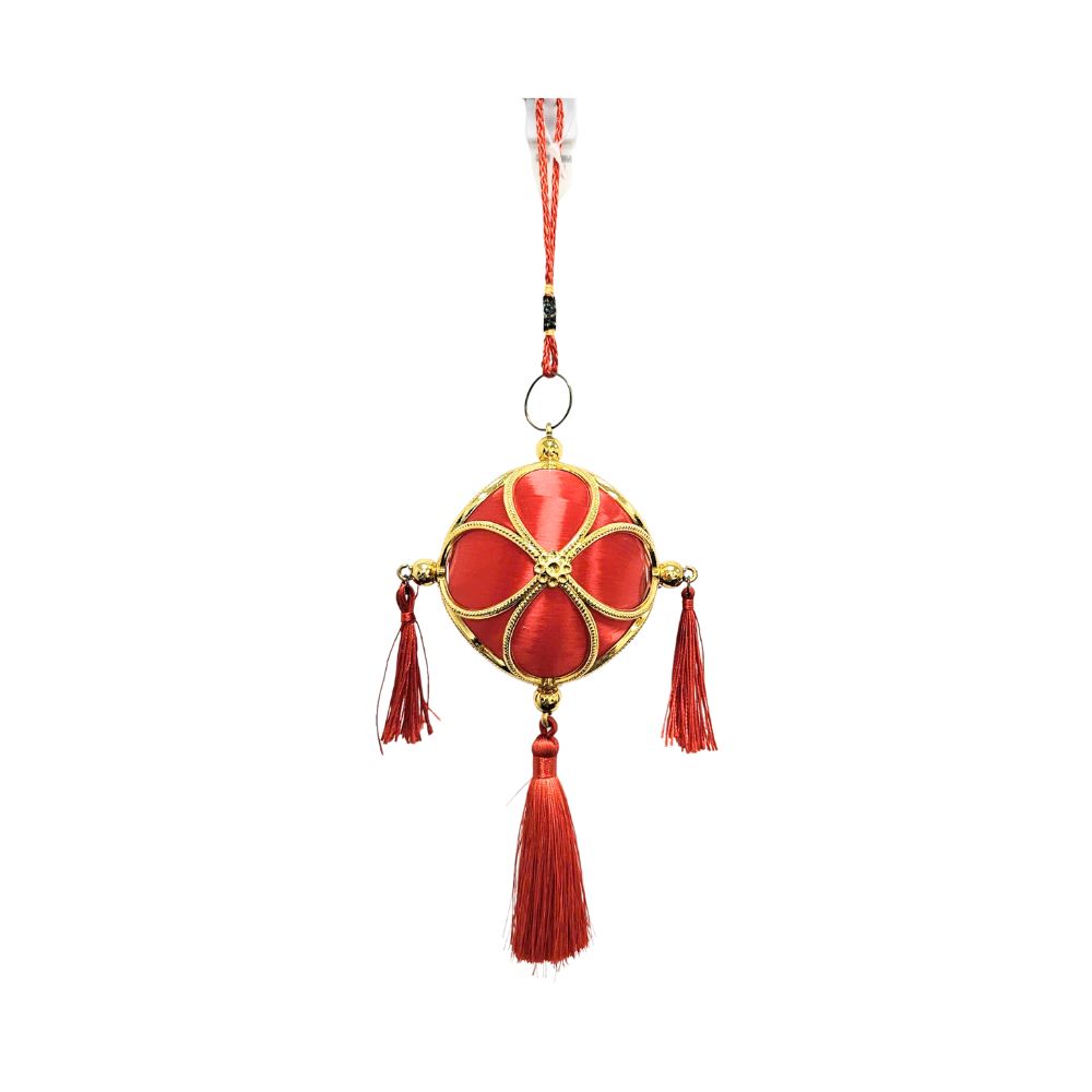 Dây Treo Trang Trí New Luna Hình Tròn Chữ Phát Tua Rua 25x8cm