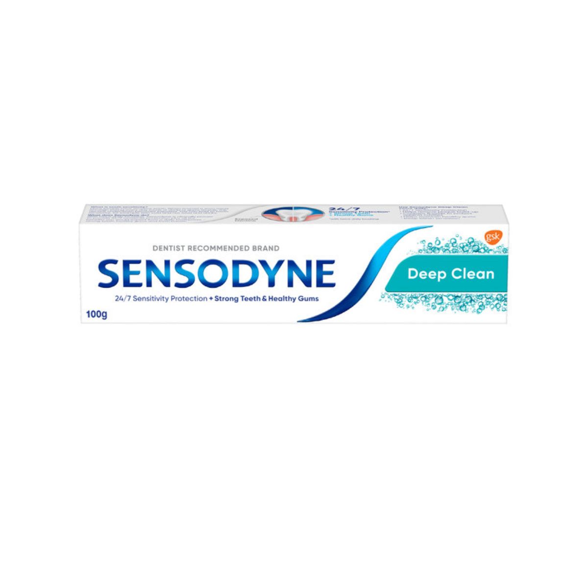 Bộ Đôi Kem Đánh Răng Sạch Sâu Sensodyne Deep Clean 100g