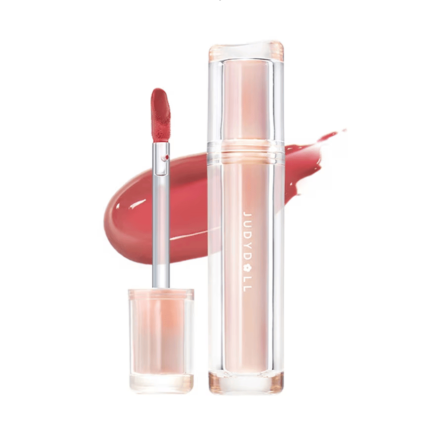 Son Tint Bóng Iced Tea Watery Màu N03 Ổi Hồng Judy Doll 2.4g