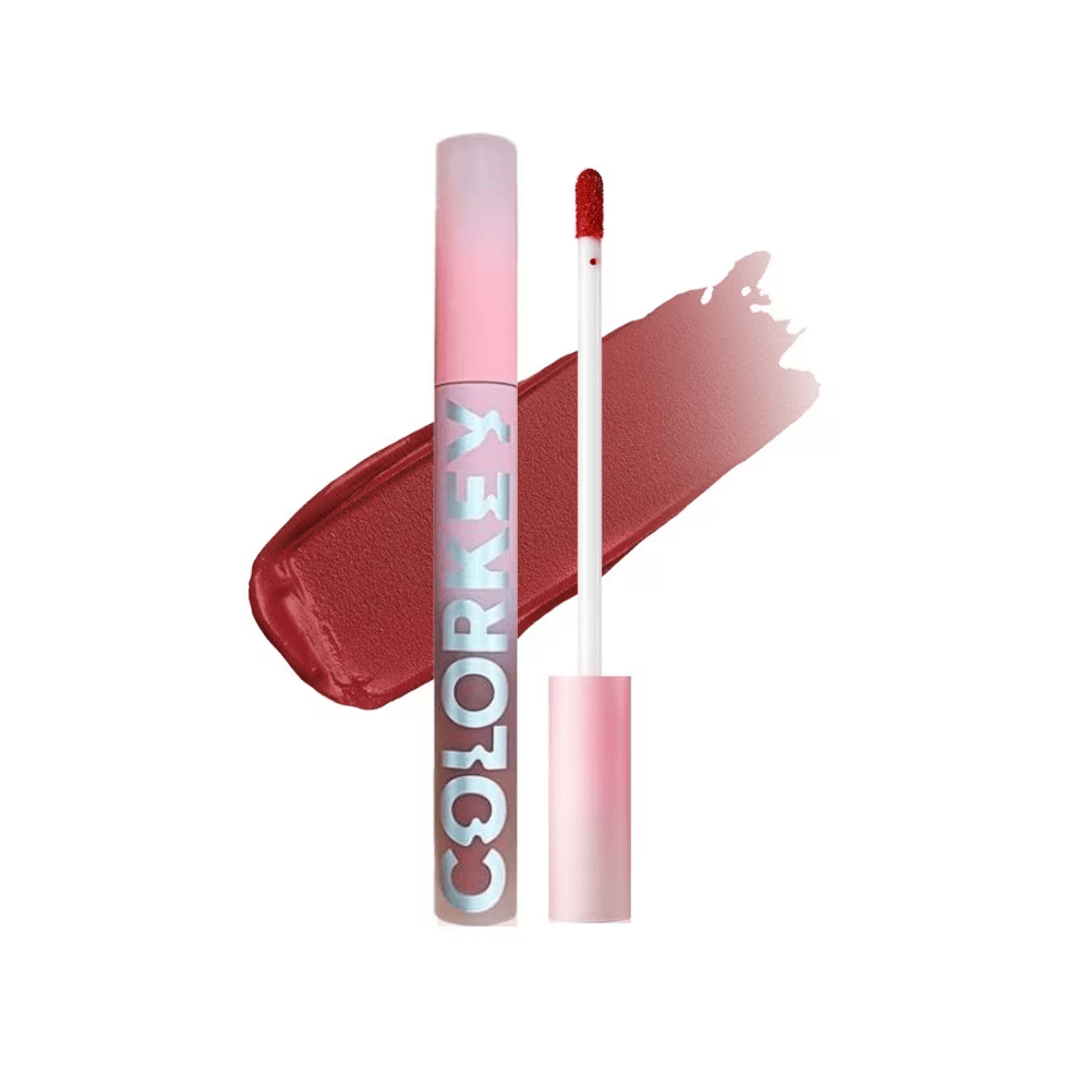 Son Tint Lì Airy Pink Màu R608 Nâu Đất Trầm Color Key 1.7g
